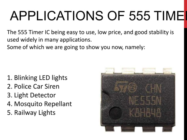 555 Timer IC | PPTX