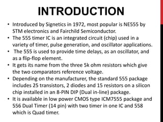 555 Timer IC | PPTX