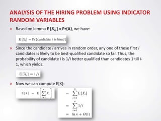 Indicator Random Variables | PPTX