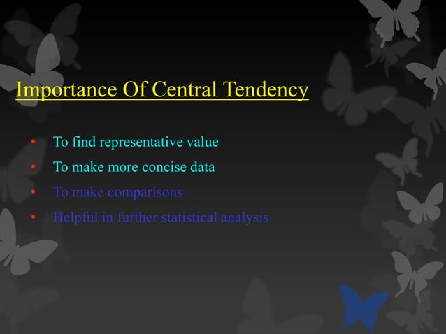 Measure OF Central Tendency | PPTX | Physics | Science