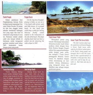 Bangka Belitung Archipelago (Negeri Laskar Pelangi) - Tourism Guidance 2010 | PDF