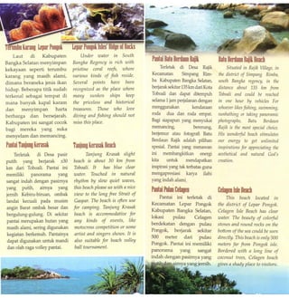 Bangka Belitung Archipelago (Negeri Laskar Pelangi) - Tourism Guidance 2010 | PDF