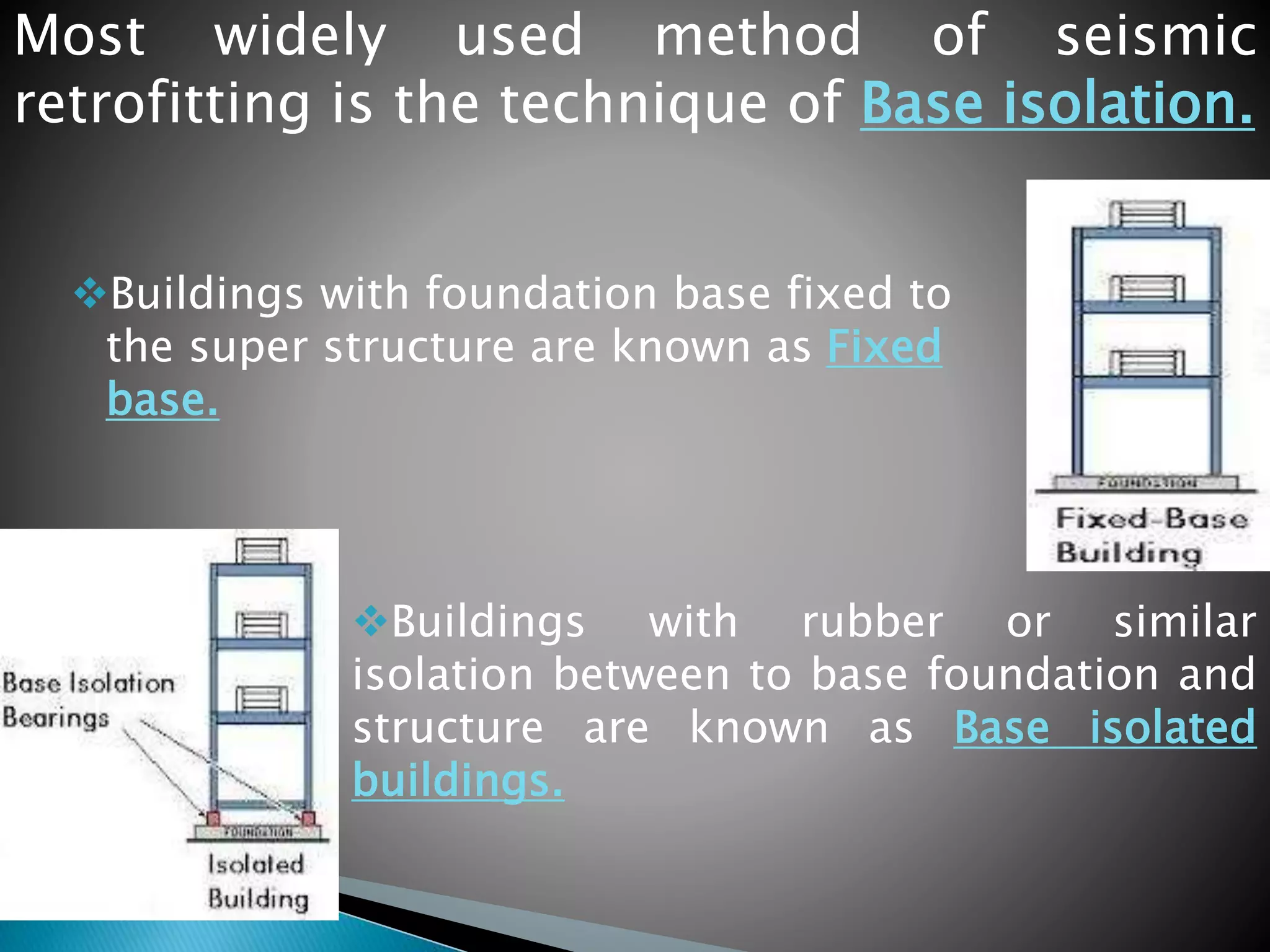 BASE ISOLATION SYSTEM | PPTX