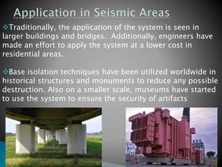 BASE ISOLATION SYSTEM | PPTX