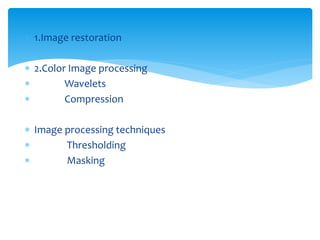 ppt on image processing | PPT