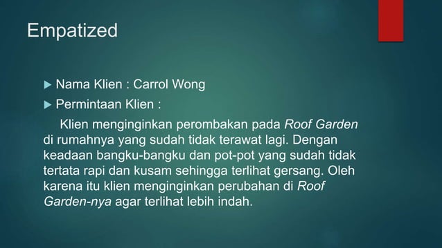 contoh design thinking by Stanford | PPTX