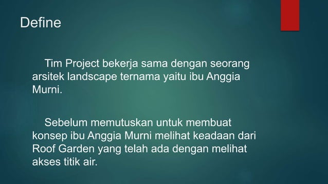 contoh design thinking by Stanford | PPTX