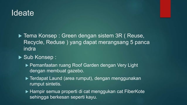 contoh design thinking by Stanford | PPTX