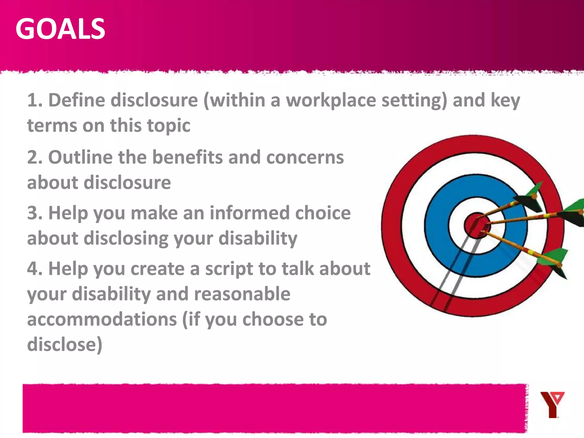 Disclosing Your Disability...OR NOT | PPTX