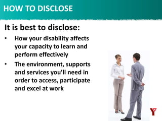 Disclosing Your Disability...OR NOT | PPTX