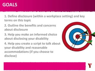 Disclosing Your Disability...OR NOT | PPTX