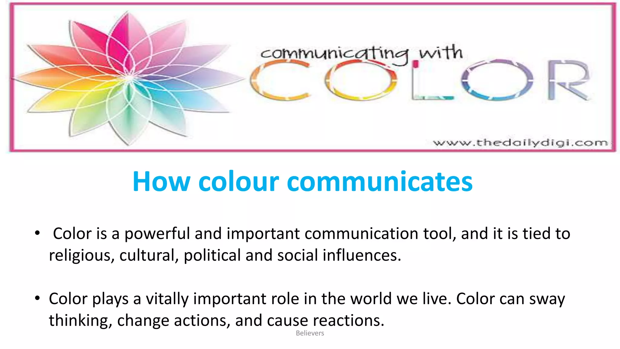 How Color Affect communication | PPT