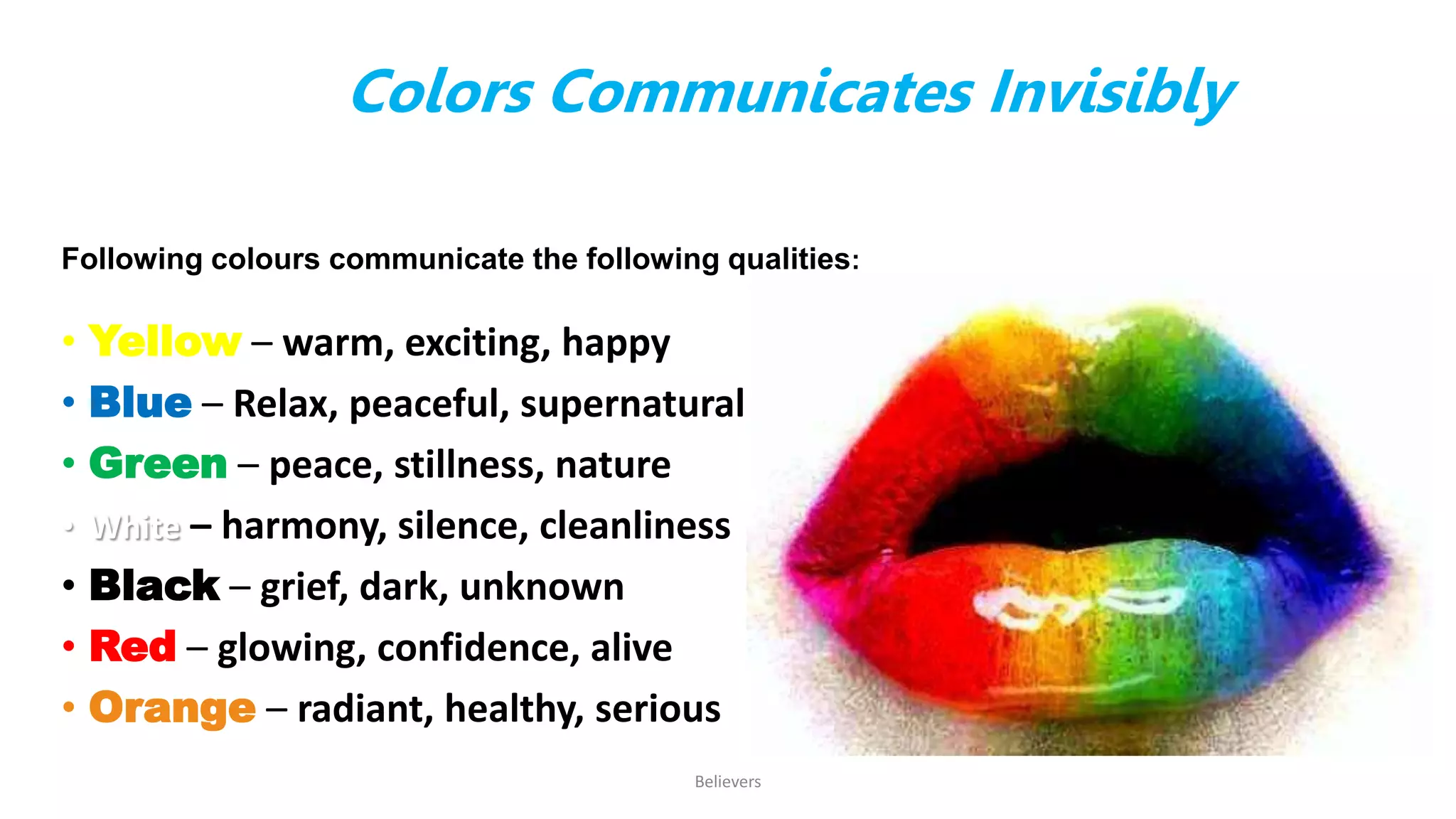 How Color Affect communication | PPTX