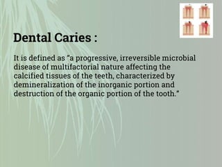 Sequelae of dental caries | PPTX