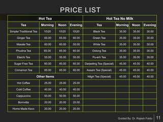 THE TEA ROOM | PPT
