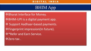 DIGITAL INDIA-POWER TO EMPOWER | PPTX