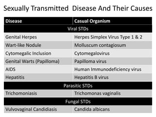 Sexually Transmitted Diseases (STDs) | PPTX