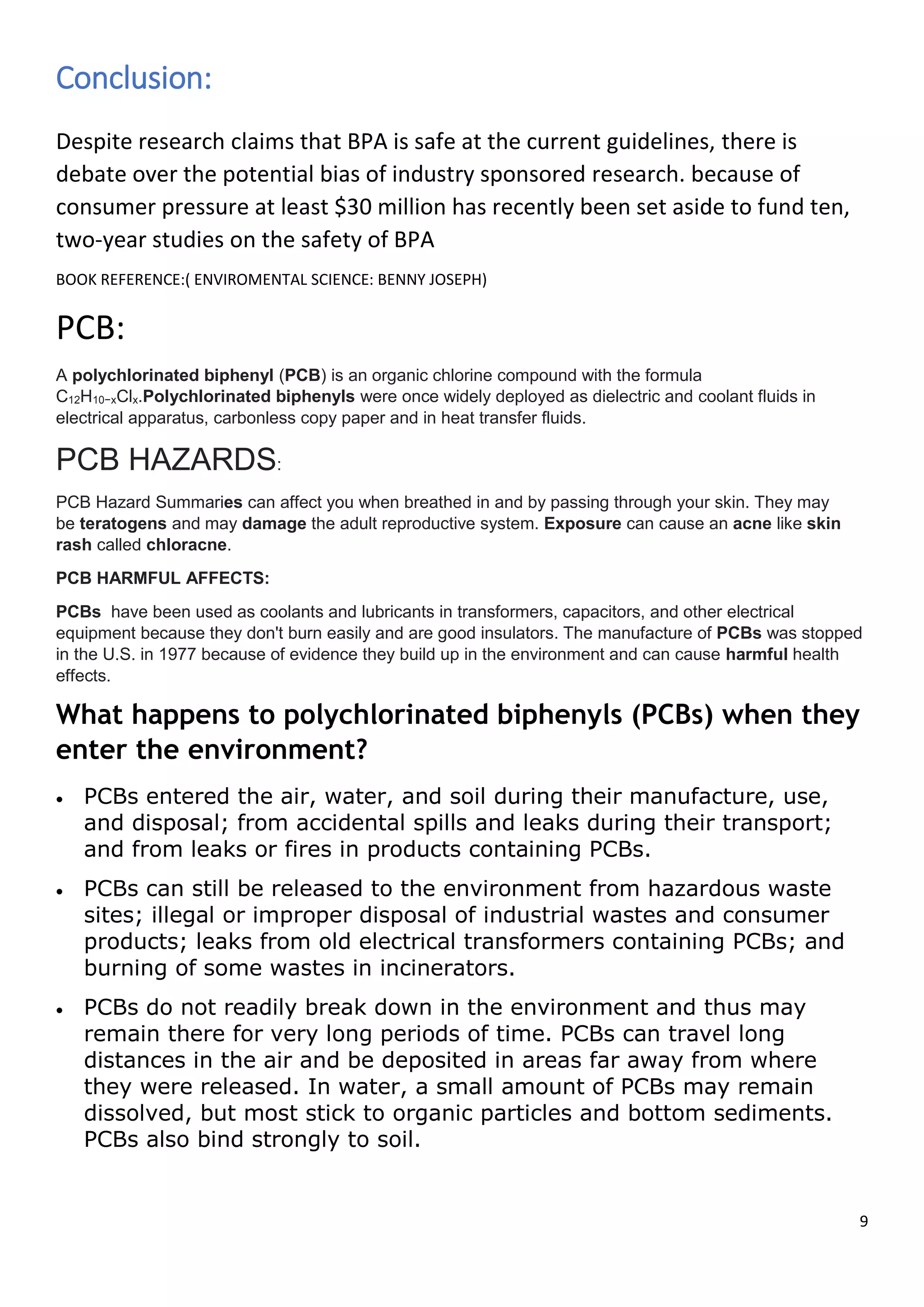 ENVIROMENTAL HAZARDS CAUSES& SOLUTION | PDF