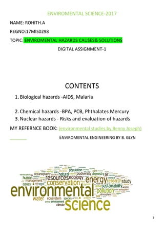 ENVIROMENTAL HAZARDS CAUSES& SOLUTION | PDF