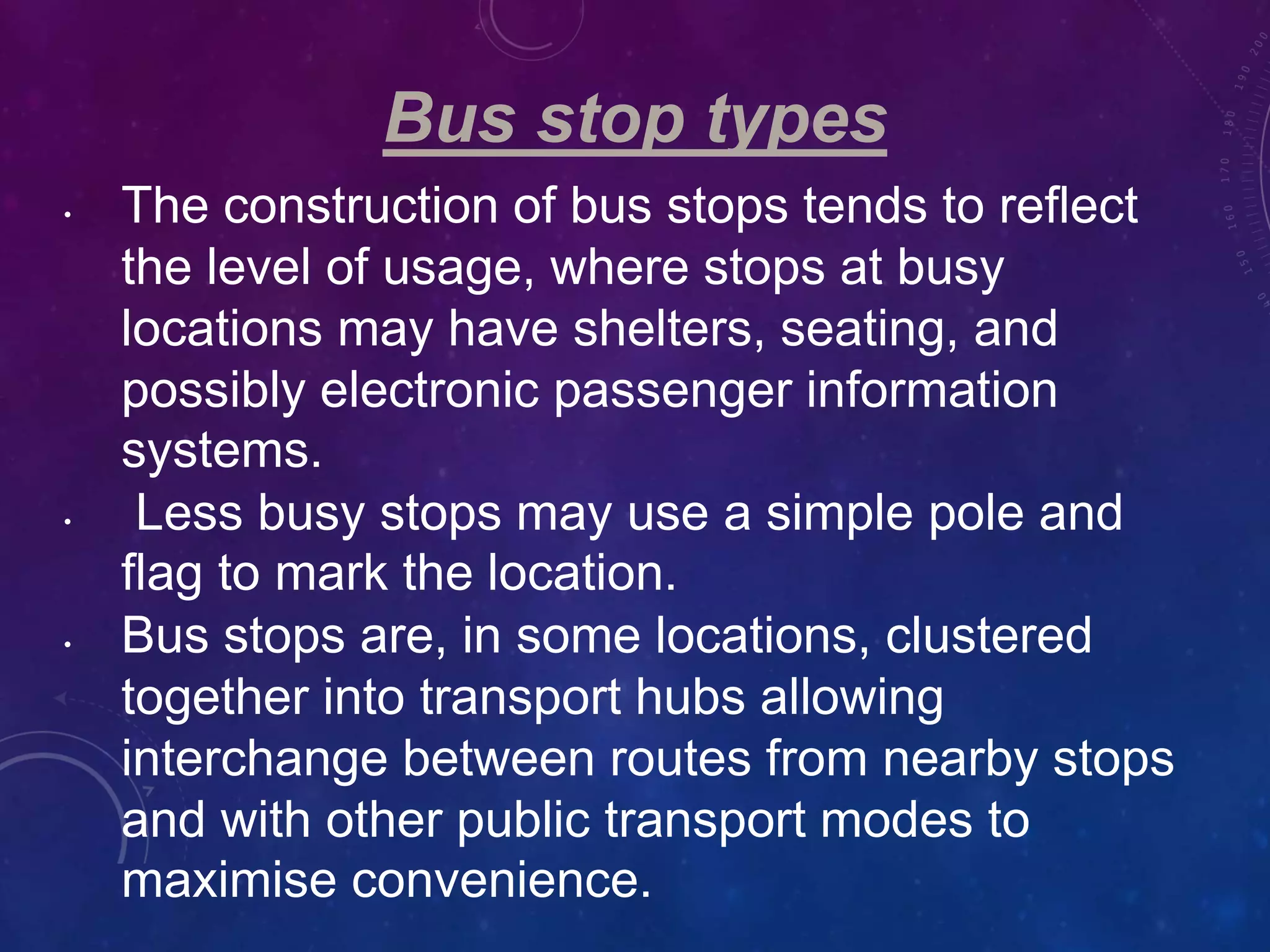 BUS STOPS | PPTX
