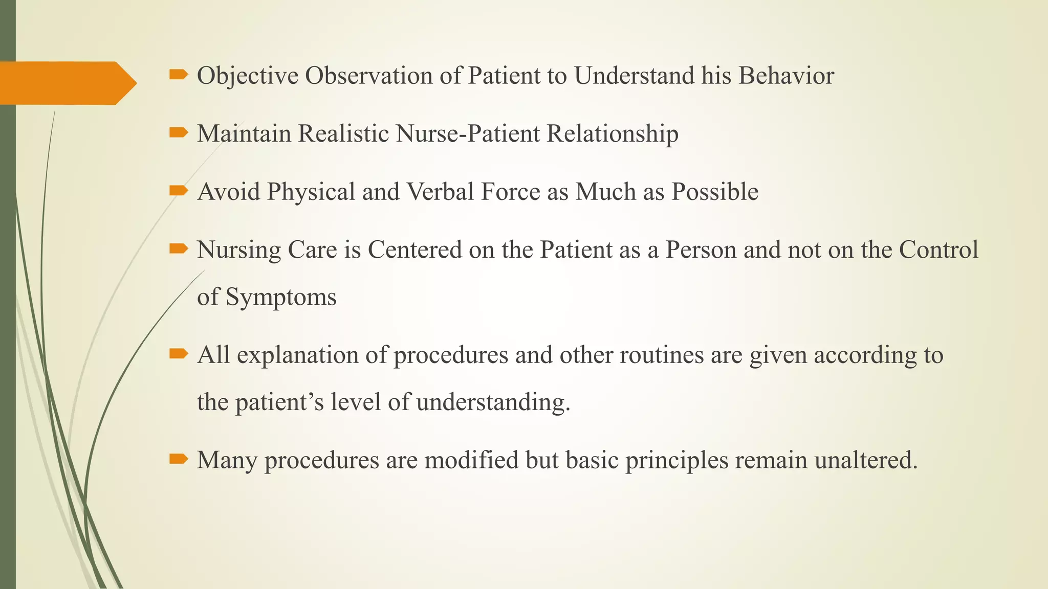 Principles of Psychiatric Nursing | PPTX