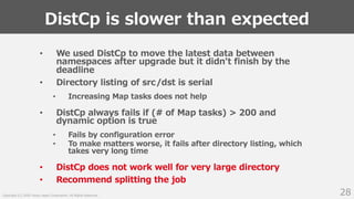 HDFS Migration from 2.7 to 3.3 and enabling Router Based Federation ...