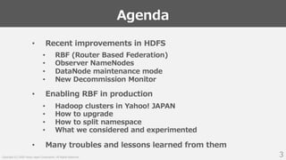 HDFS Migration from 2.7 to 3.3 and enabling Router Based Federation ...