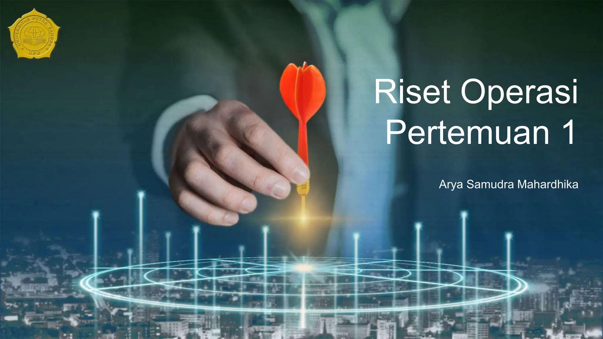 Modul riset operasi pertemuan pertama... | PPTX