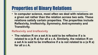 relation and operations power point presentation | PPT