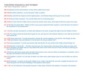 (Upload) 70 recitation passages from new testament slide share.com