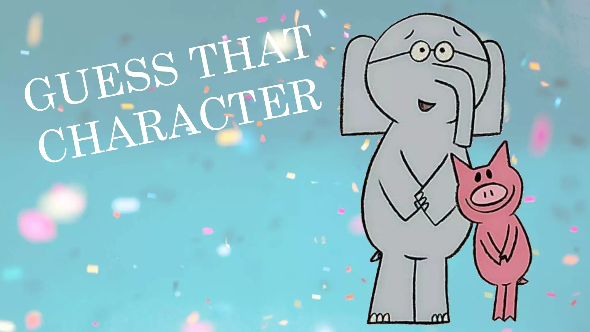 Game: Book Character Silhouettes | PPTX