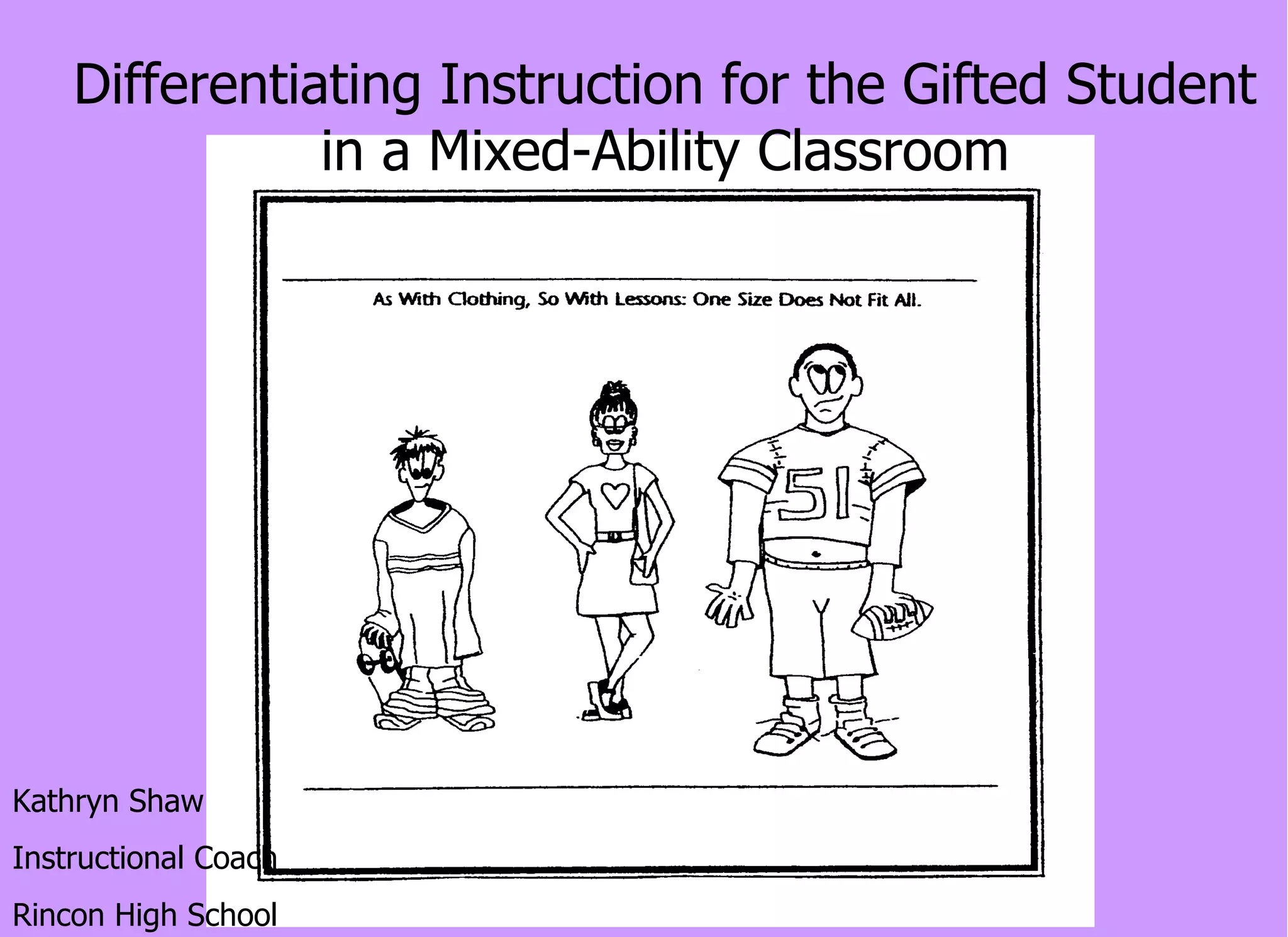 gifted and talented students | PPT