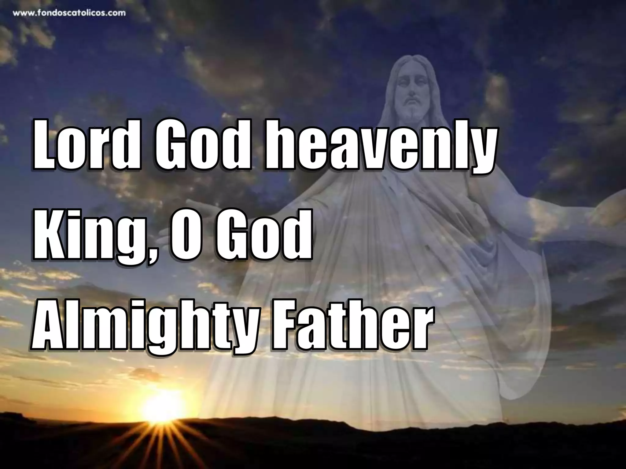 Roman Catholic Holy Mass English PowerPoint Presentation Slides | PPTX