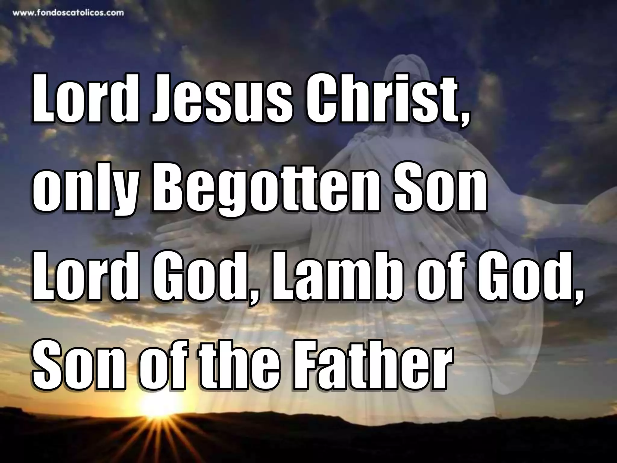 Roman Catholic Holy Mass English PowerPoint Presentation Slides | PPTX