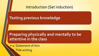 Teaching process & Methods of Teaching | PPTX