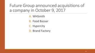 Journey of Big Bazaar | PPTX