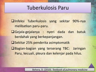 Tuberculosis | PPTX