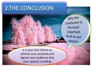 public speaking : the introduction and conclusion | PPTX