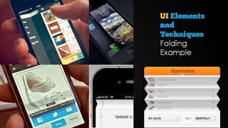 UI 101: UI Elements and Techniques | PPTX