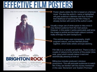 Upload analysing film posters | PPT