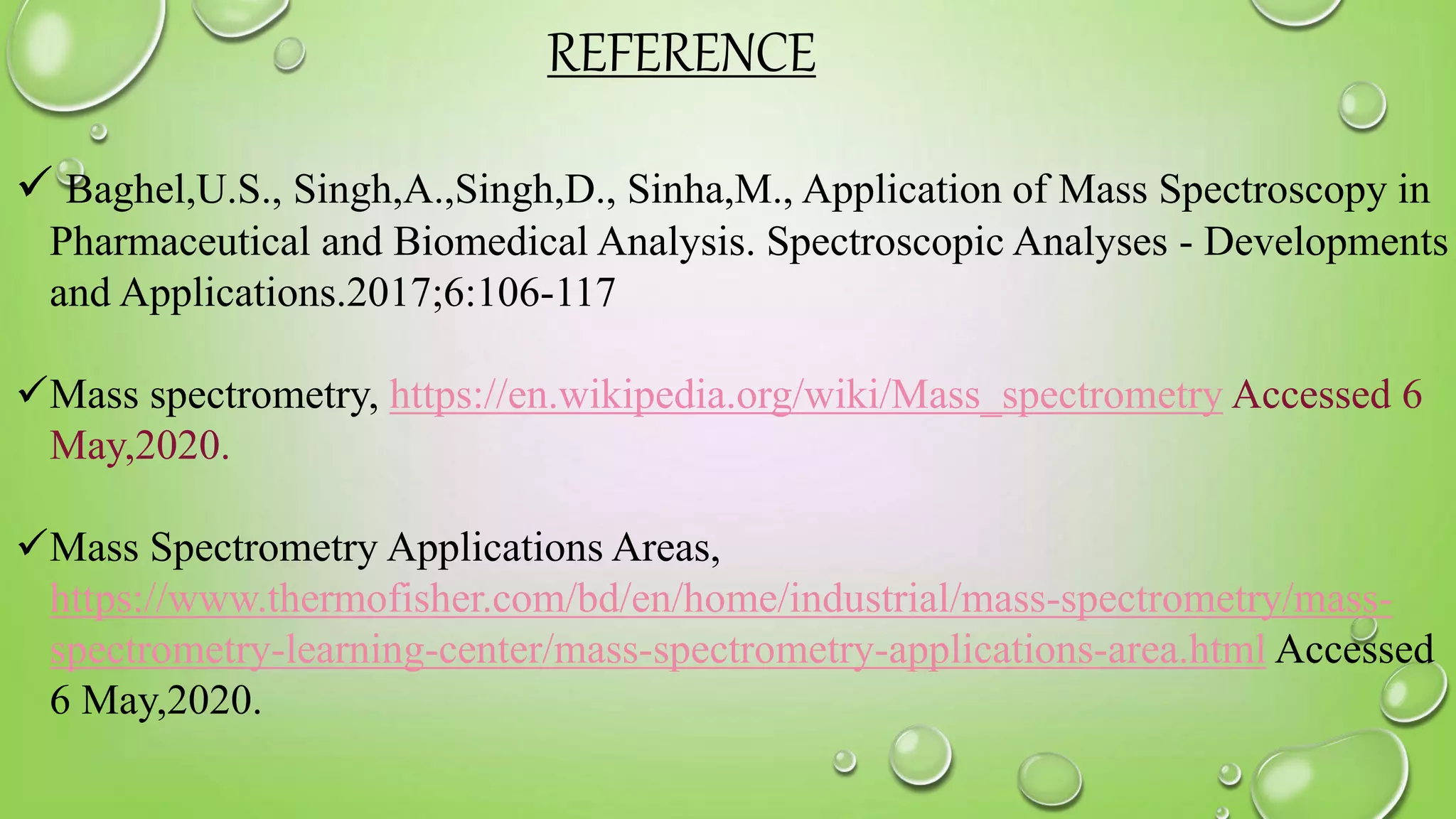 Applications of mass spectroscopy in pharmacy(including other sectors ...