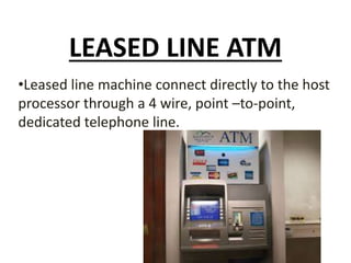 AUTOMATED TELLER MACHINE | PPTX | Business Banking & Finance | Business
