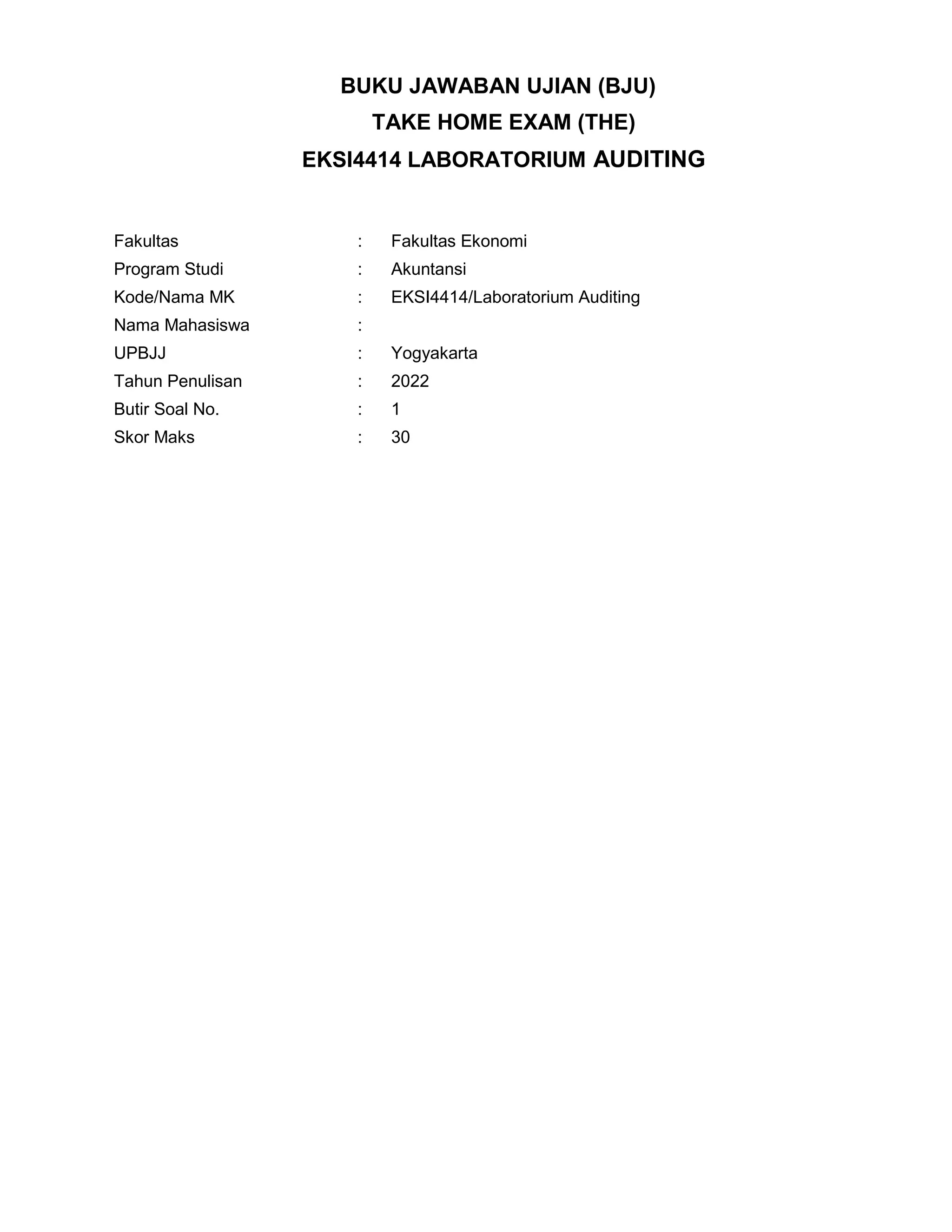 BJU laboratorium auditing i.docx