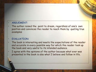Presentation on How To Write Book review | PPTX