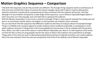 Motion Graphics - Case Study | PPT