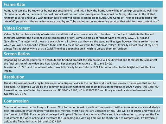 Motion Graphics - Case Study | PPT