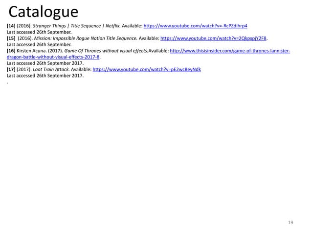 Motion Graphics - Case Study | PPT