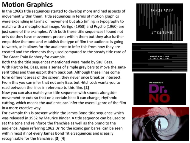 Motion Graphics - Case Study | PPT