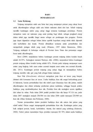 PKM: Efektivitas Teripang Hitam (Holothuria atra) Sebagai Suplemen ...