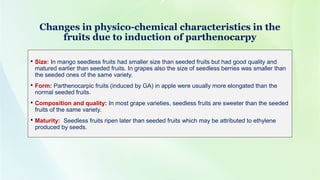 Parthenocarpy | PPT